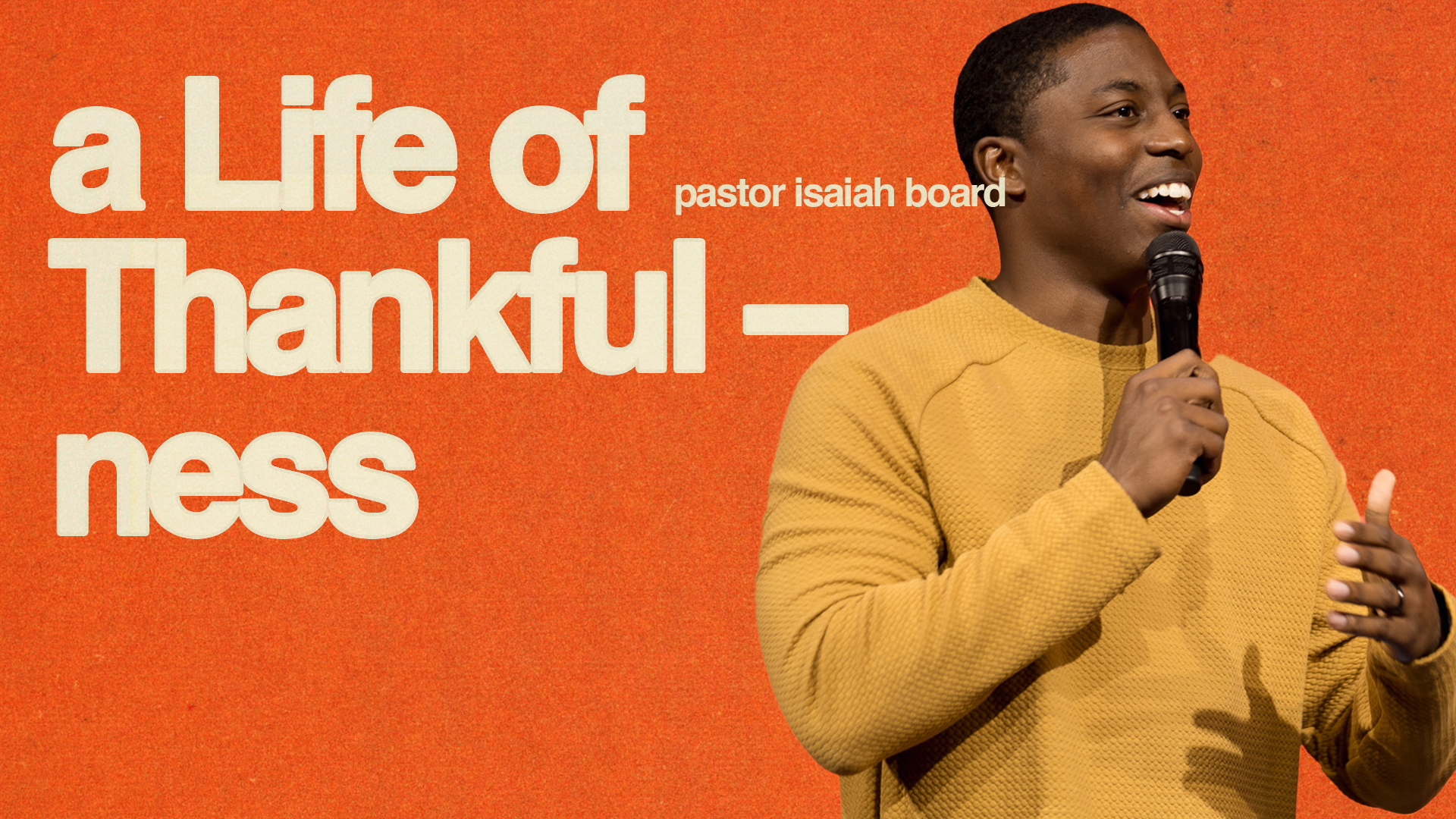 Watch "Hey Thanks - A Life of Thankfulness" » Access Church